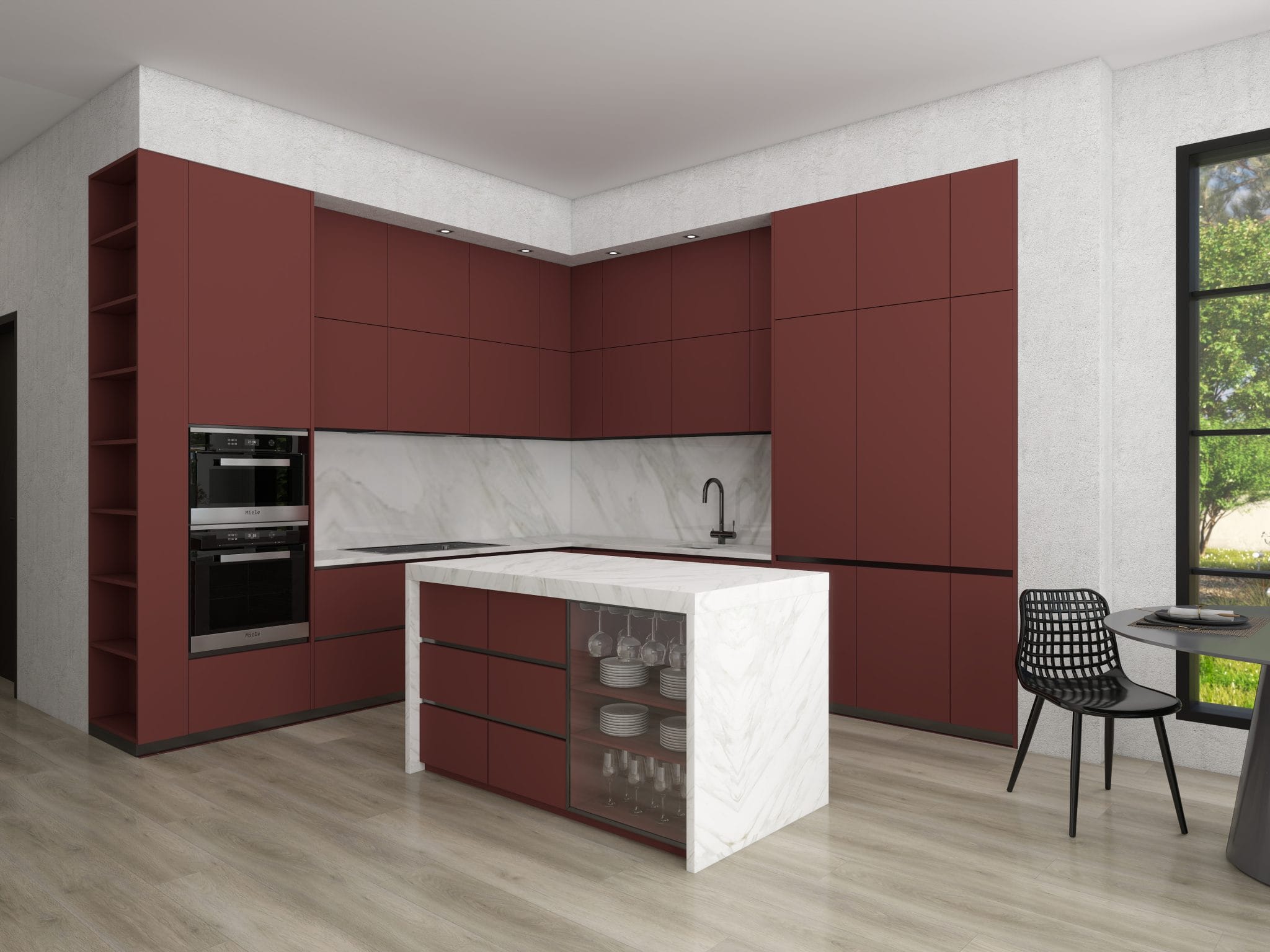 AF30 Tile Red – Gizir Wood Products
