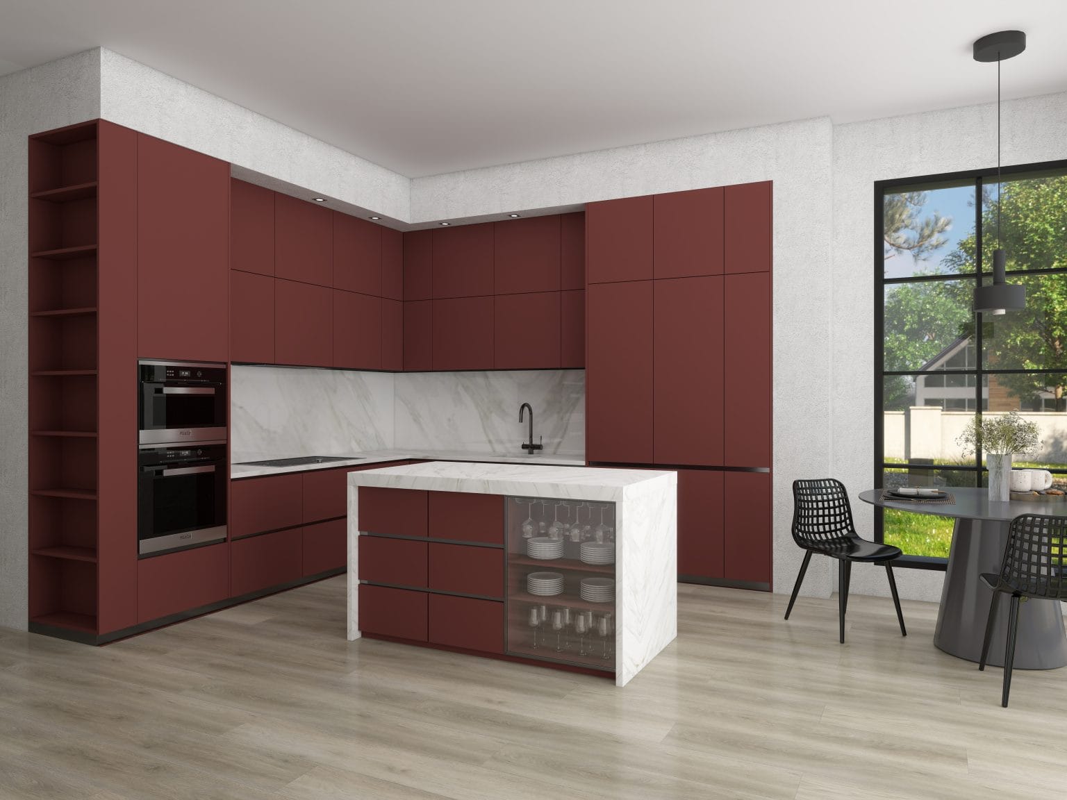 AF30 Tile Red – Gizir Wood Products