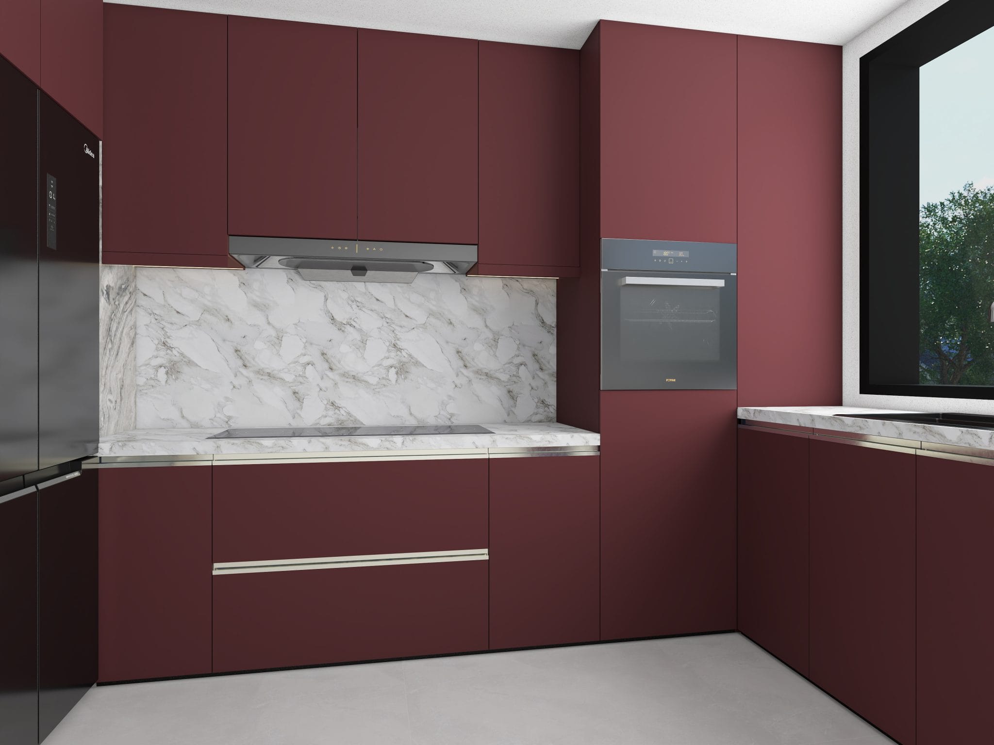 AF30 Tile Red - Gizir Wood Products
