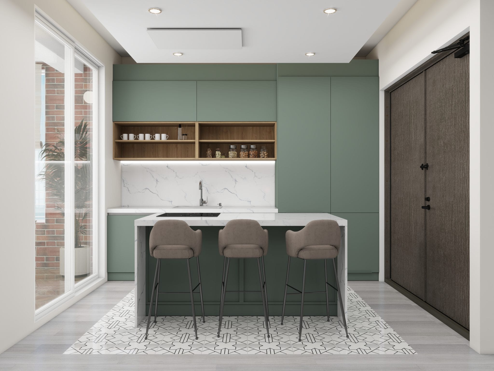 AF70 Clay Green - Gizir Wood Products